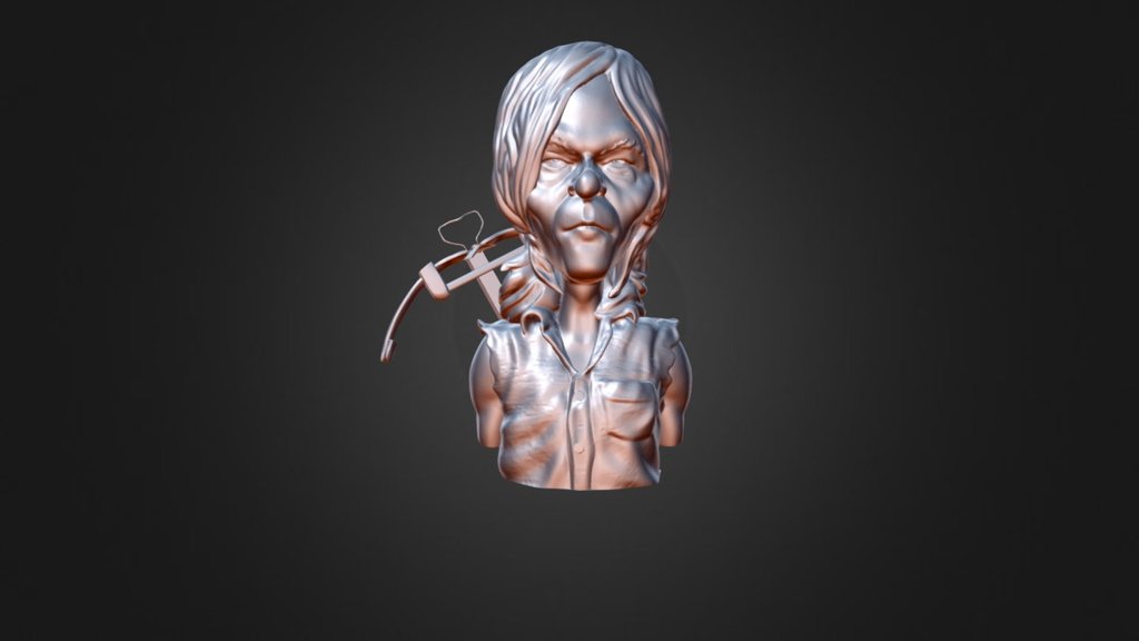 Daryl TWD - 3D model by ccp85 [a26db37] - Sketchfab