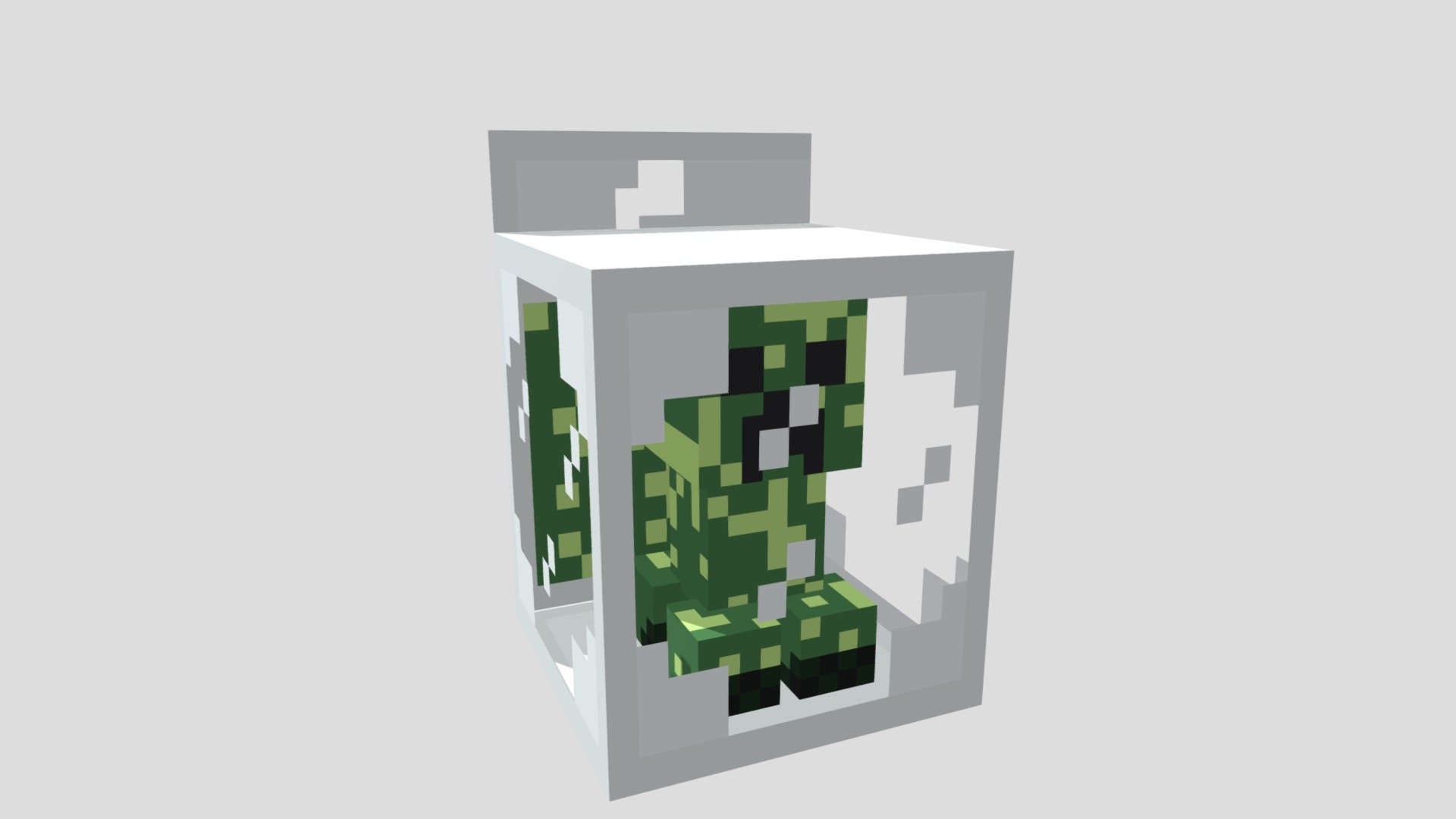 Creeper Pop box - 3D model by Lassana [a26e21f] - Sketchfab