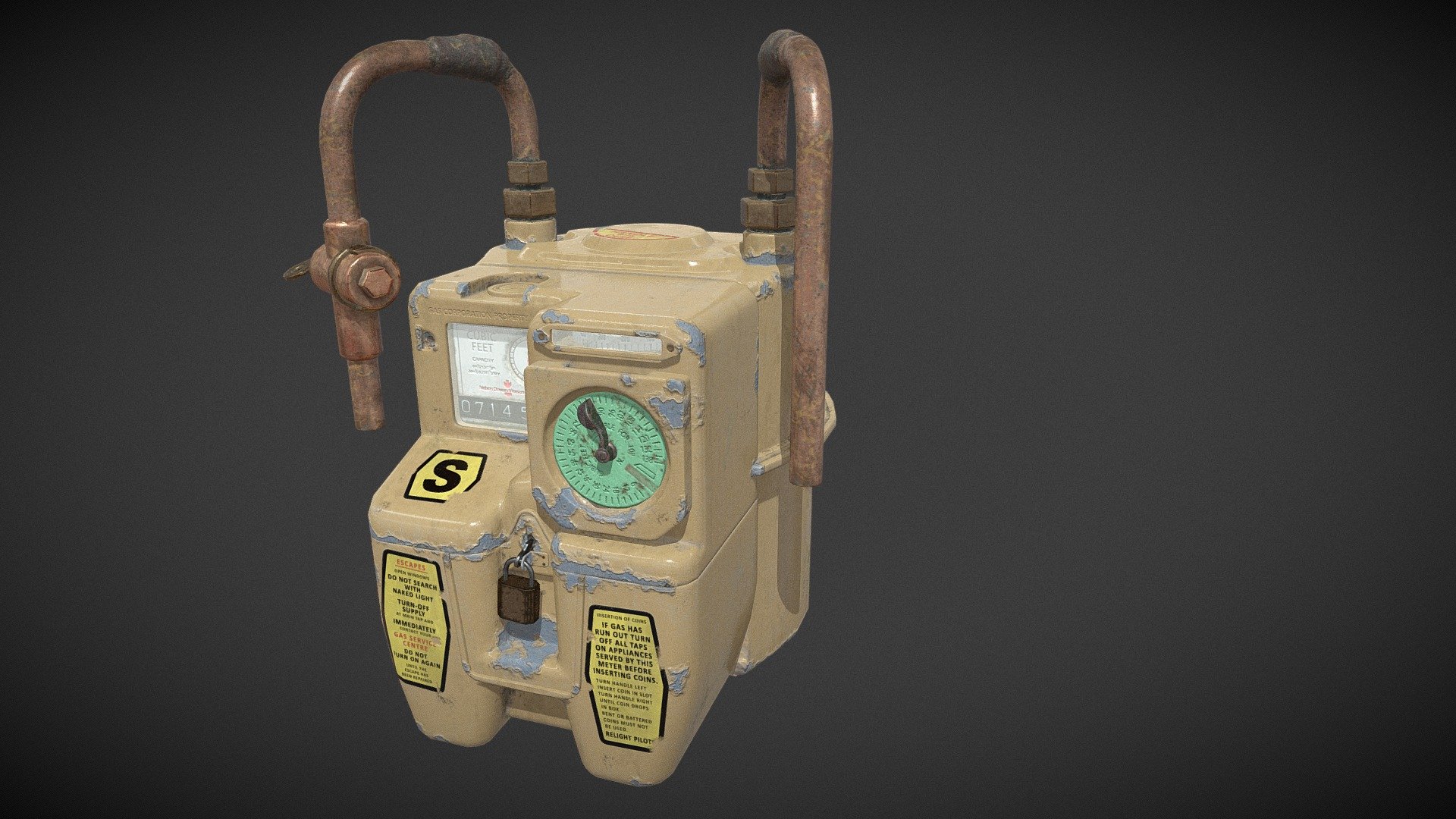 gasmeter - Download Free 3D model by Diamonddogkz [a26e623] - Sketchfab