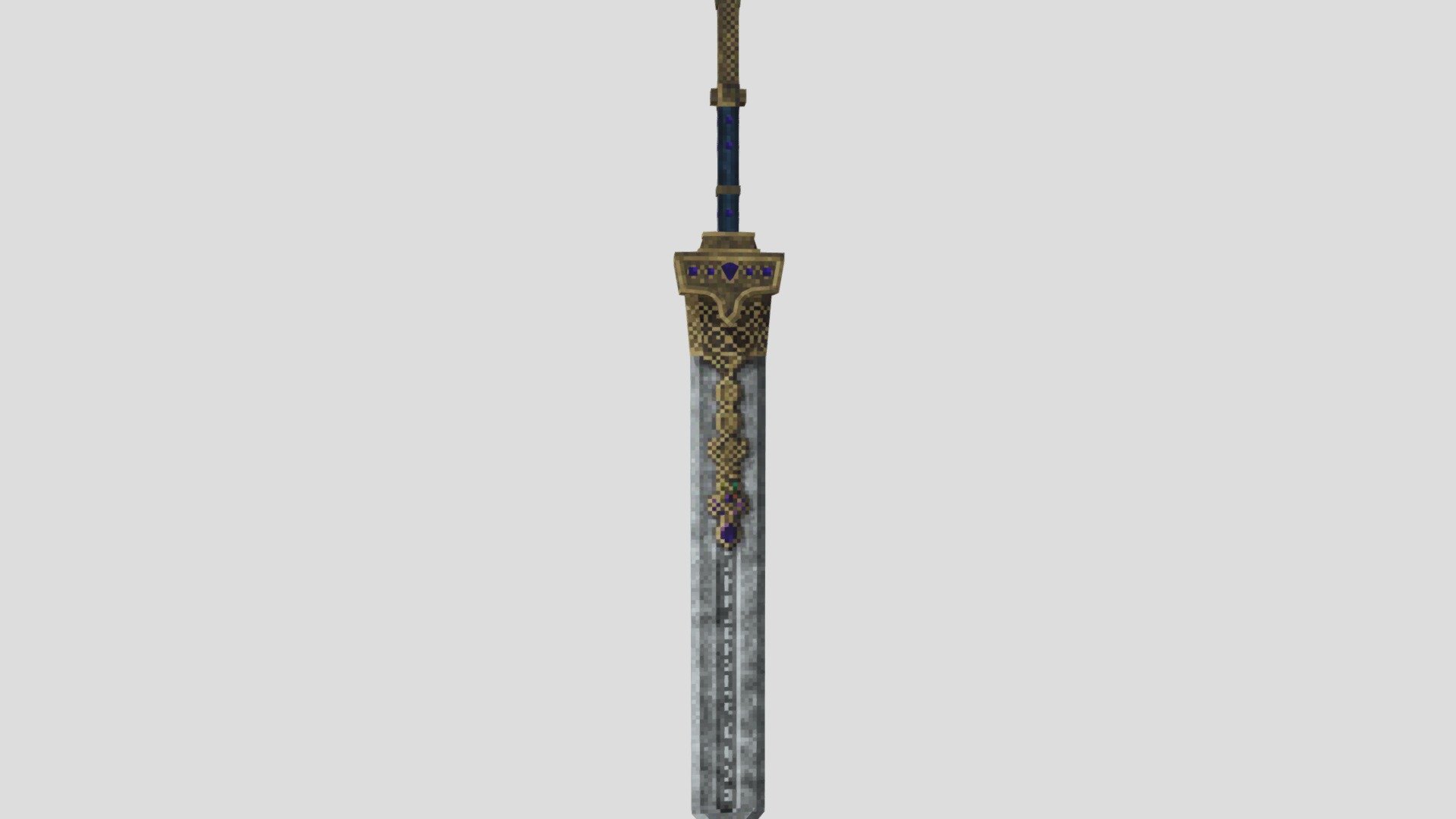 Royal_Greatsword _BLAID (Elden ring x Minecraft) - 3D model by javier ...