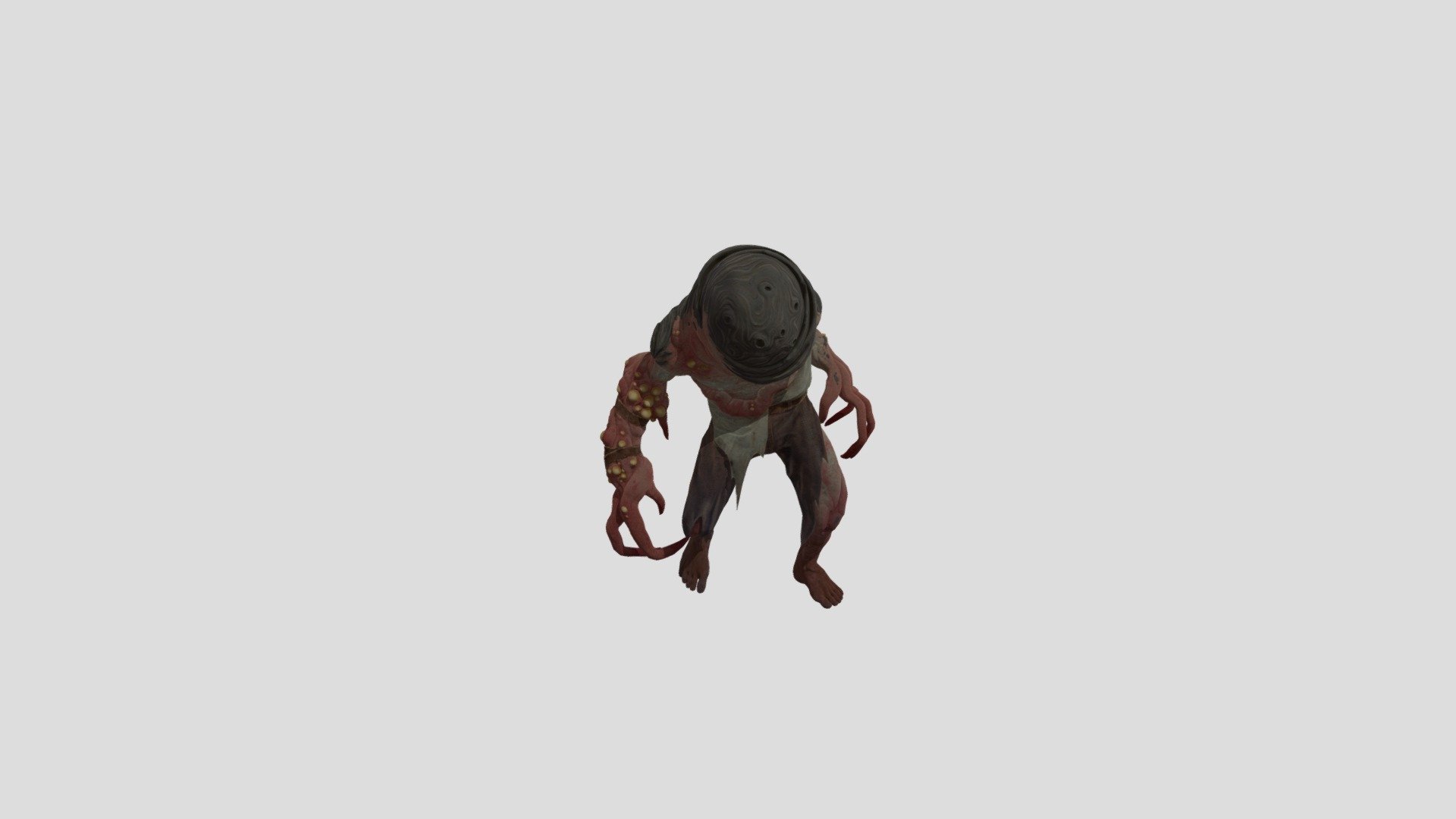 Zombie Monster Walk - Download Free 3D model by LostBoyz2078 ...
