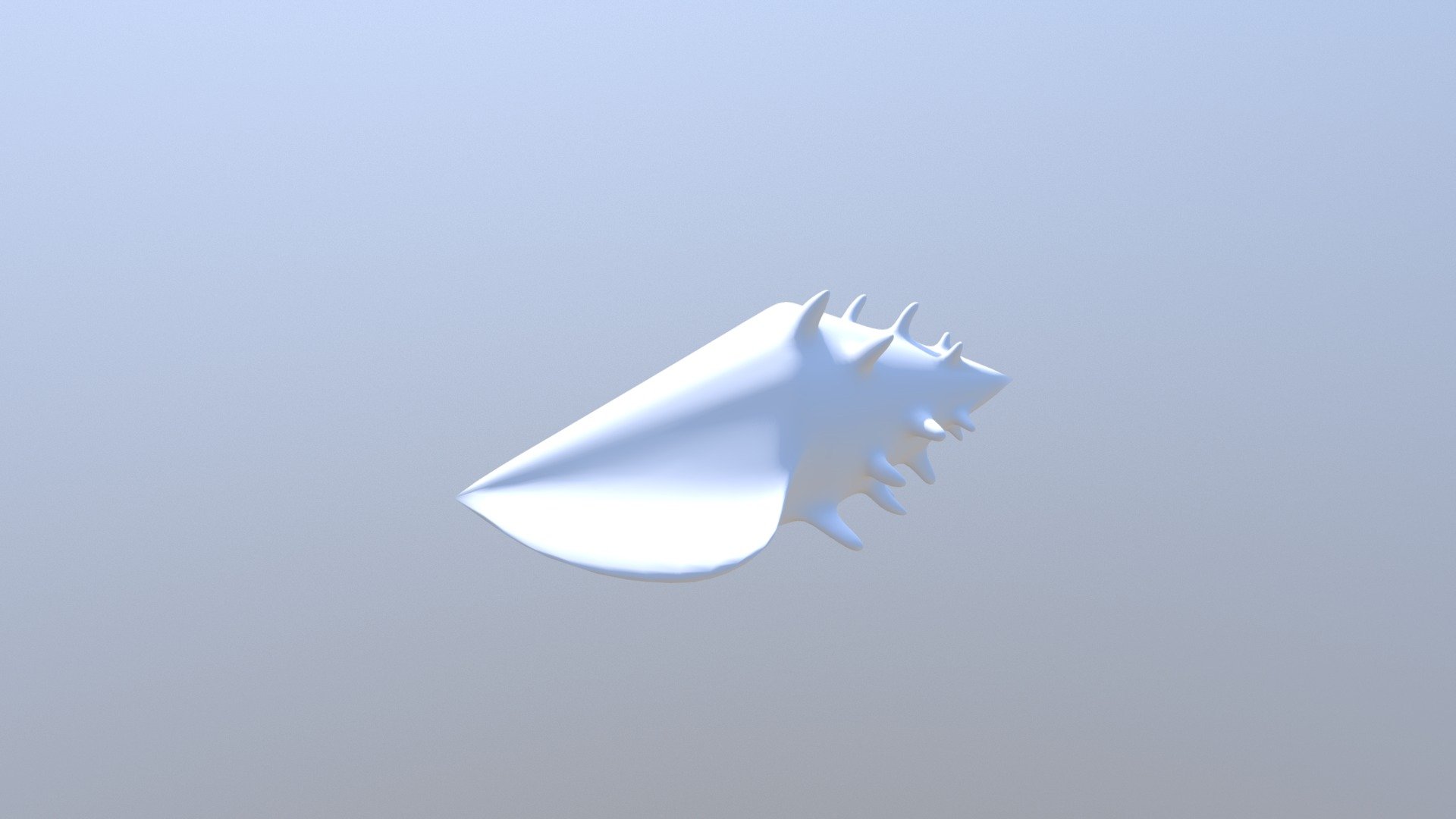 Conch - 3D model by Rick Whitefreeze (@rickwhitefreeze) [a2720e8 ...