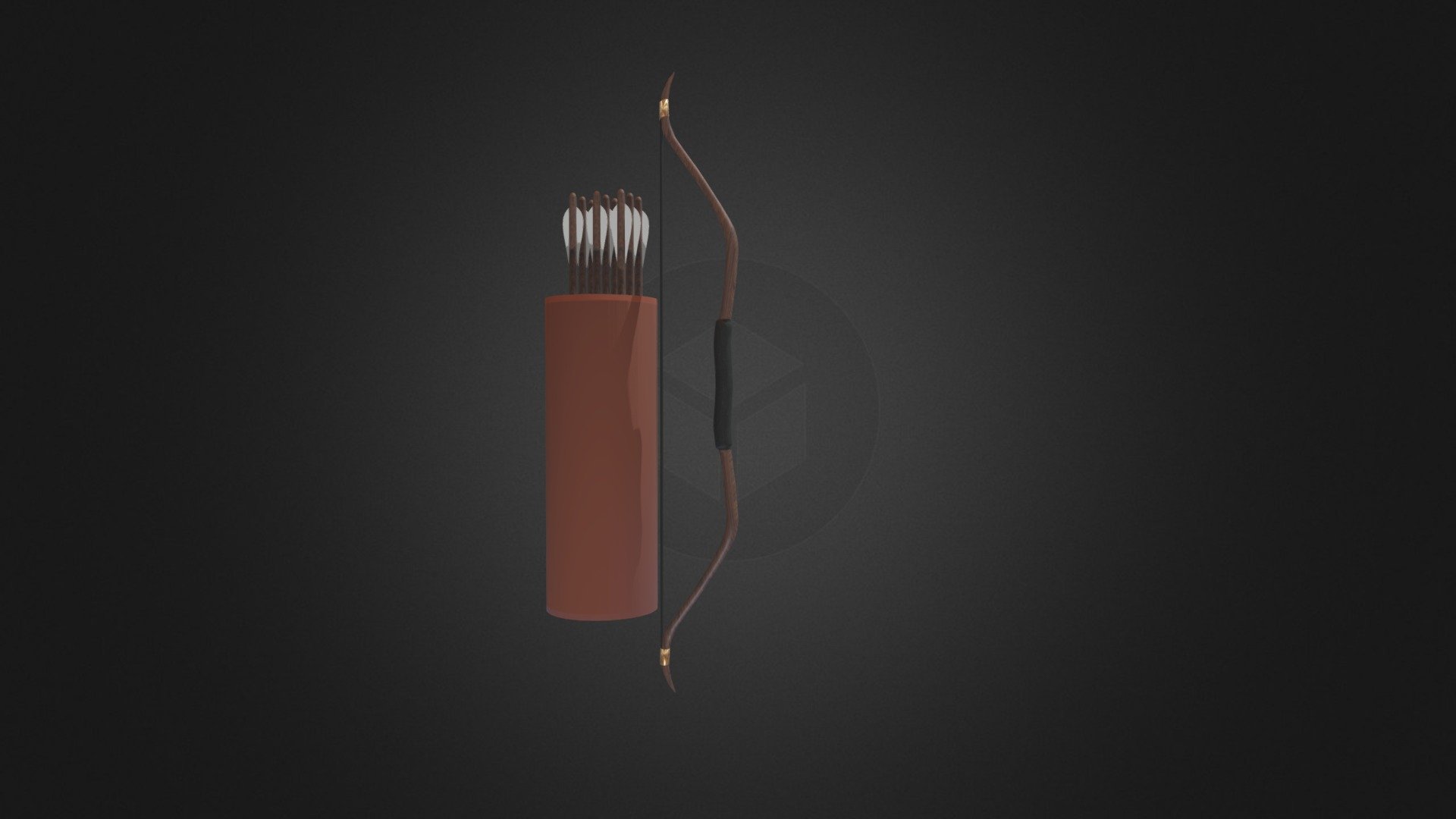 Bow - Download Free 3D model by Mudassir (@mudassir_3d_designer ...