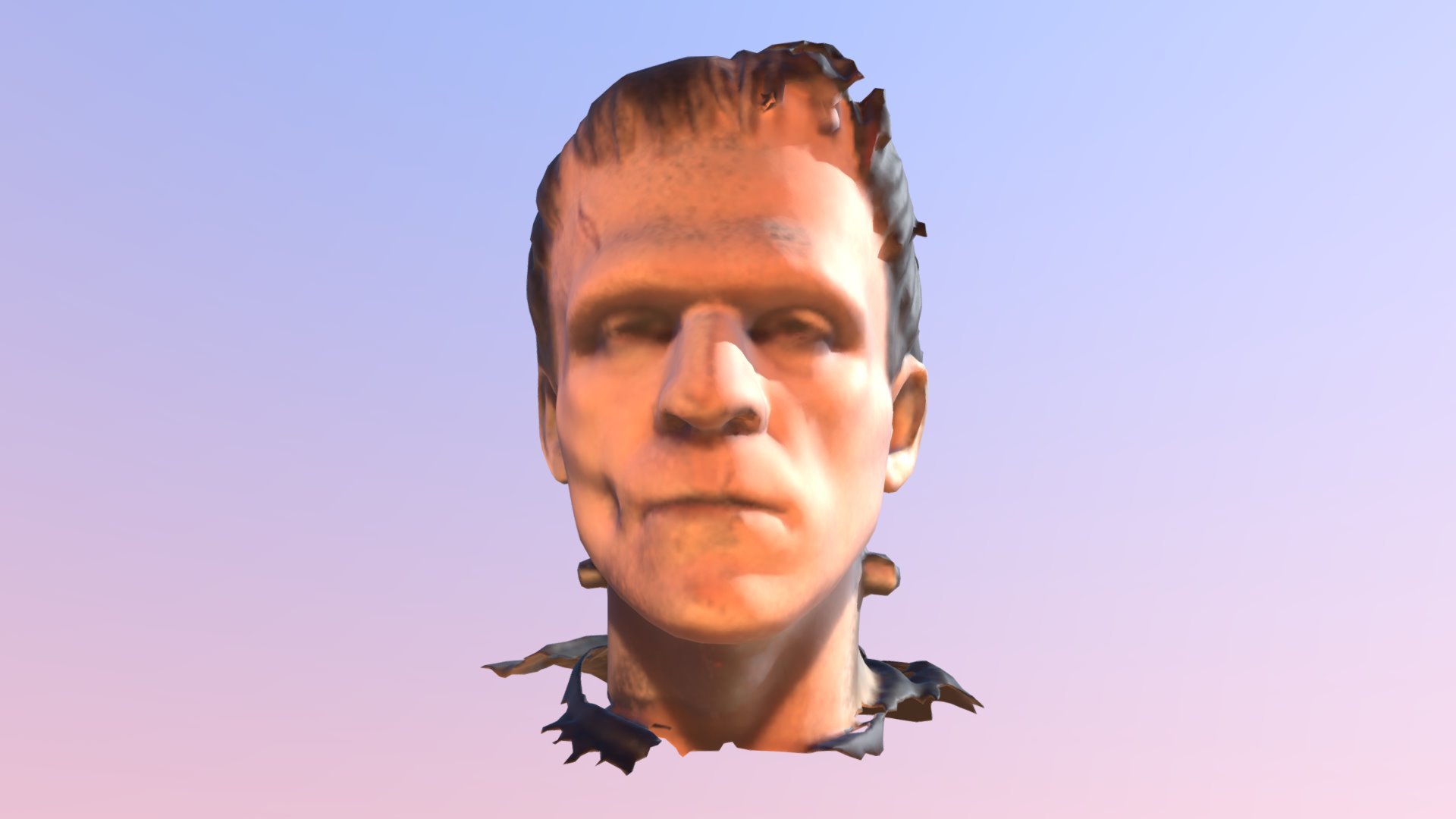 Frankenstein - Download Free 3D model by David Wigforss (@dwigfor ...