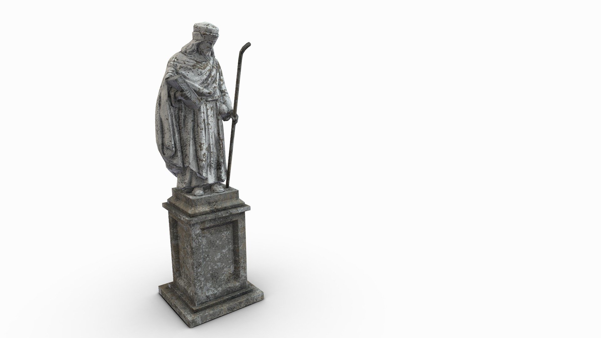 Statue of St.Jacob - Download Free 3D model by SebastianSosnowski ...