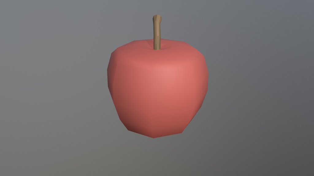 Apple - 3D model by Spaced [a275749] - Sketchfab