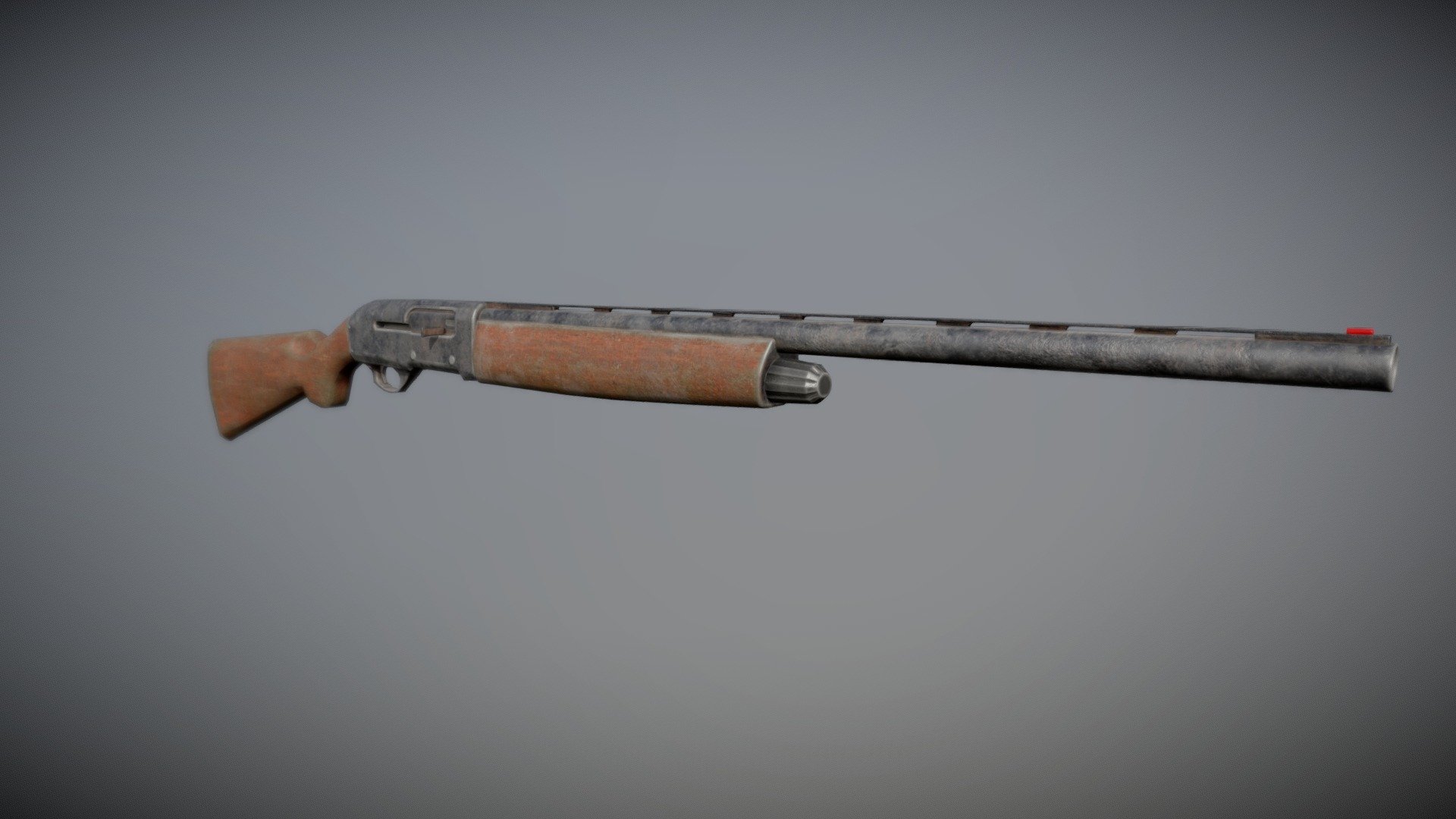 Semi - Automatic Shotgun | Game Ready - 3D model by Argentavisss ...