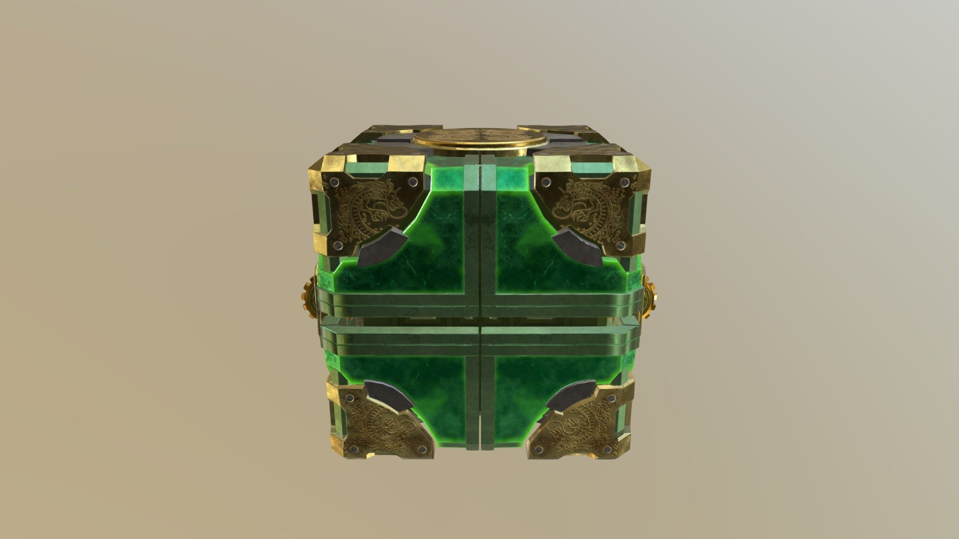 Neo Dynasty Loot-Chest (Dragon Variant) - 3D model by XeoXonin [a275f0e ...