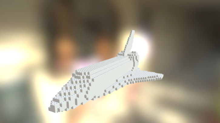 Brick Space Shuttle - 3D model by freakwave2 [a27654e] - Sketchfab