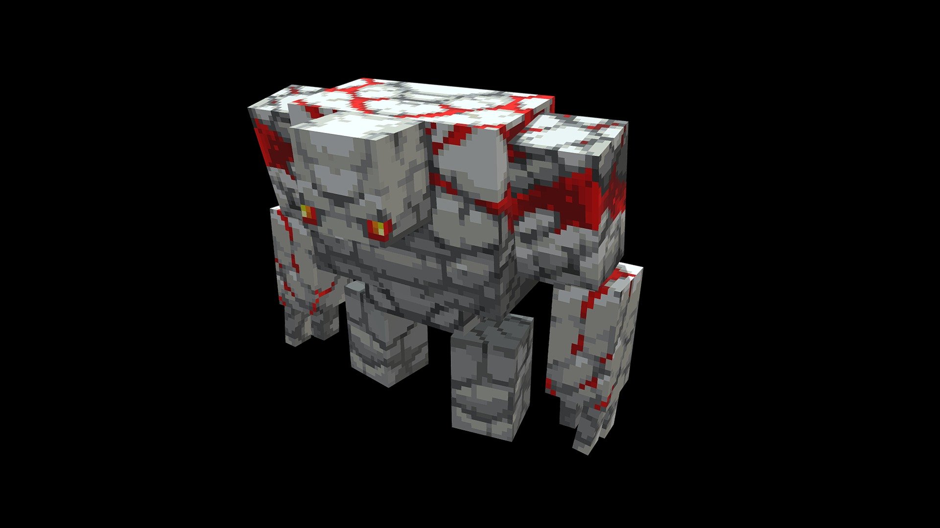 Redstone golem - Download Free 3D model by Vindsval (@adrian.brynning ...