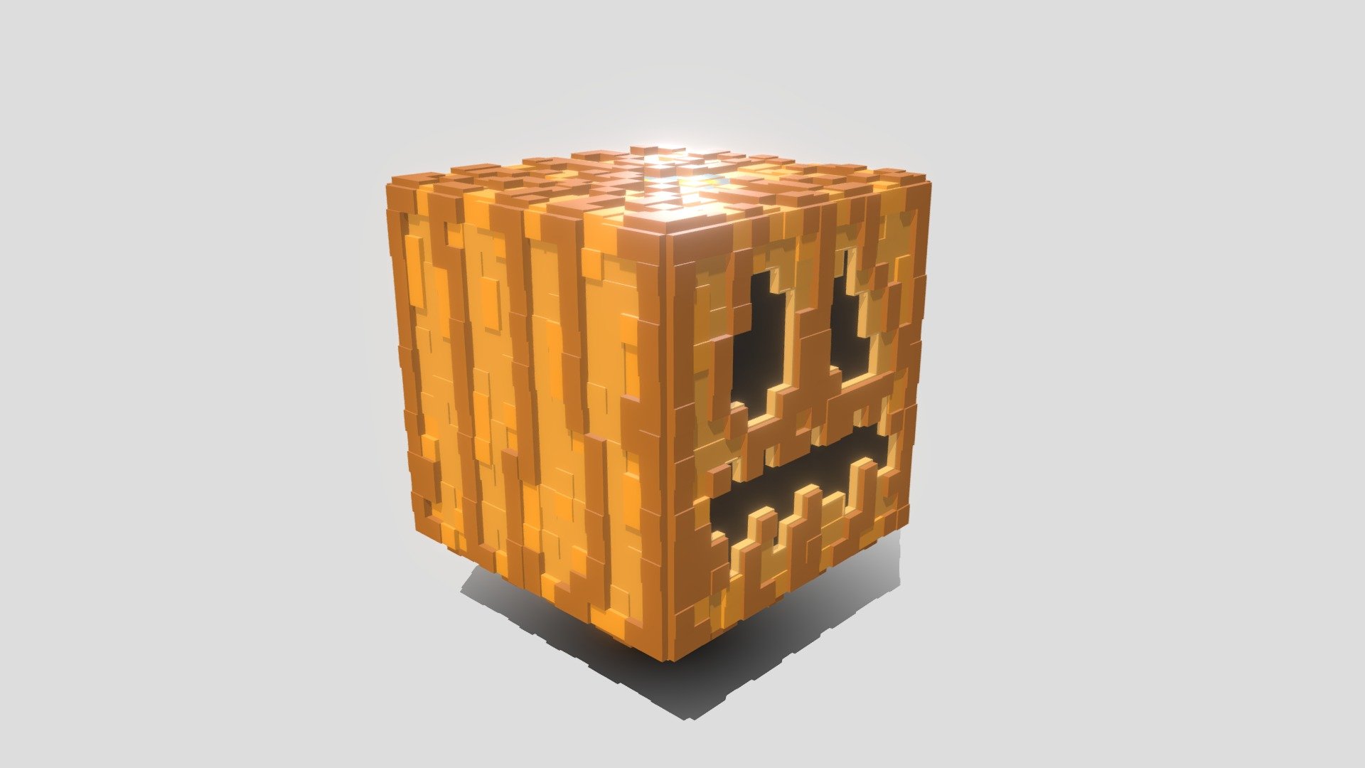 Minecraft Pumpkin - Download Free 3D model by ElliotKing [a276904 ...