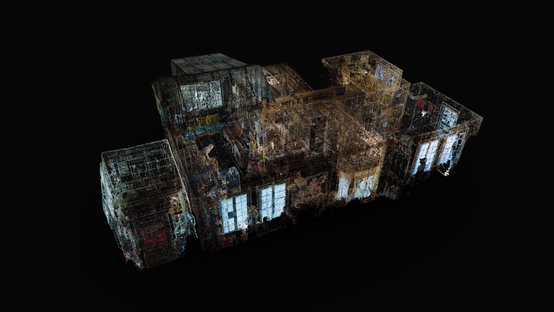 Interior Pointcloud Simplified - 3D model by wboony [a276e94] - Sketchfab