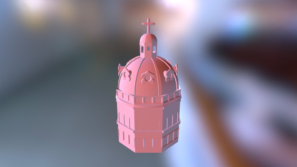 Church steeple - 3D model by edievanhouten [a2773fd] - Sketchfab