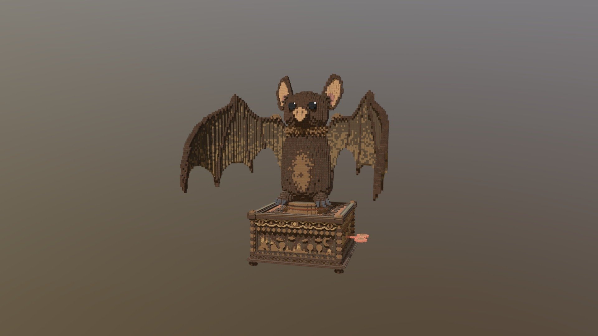 The Music box of Bat - V1 Original - 3D model by Icariion [a27823d ...