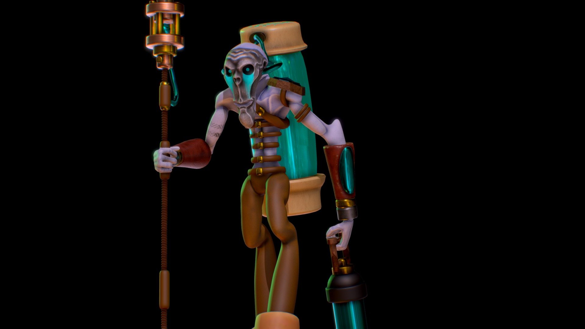 Draxus Mordan - 3D model by IzzitofGrizzit [a2790ae] - Sketchfab