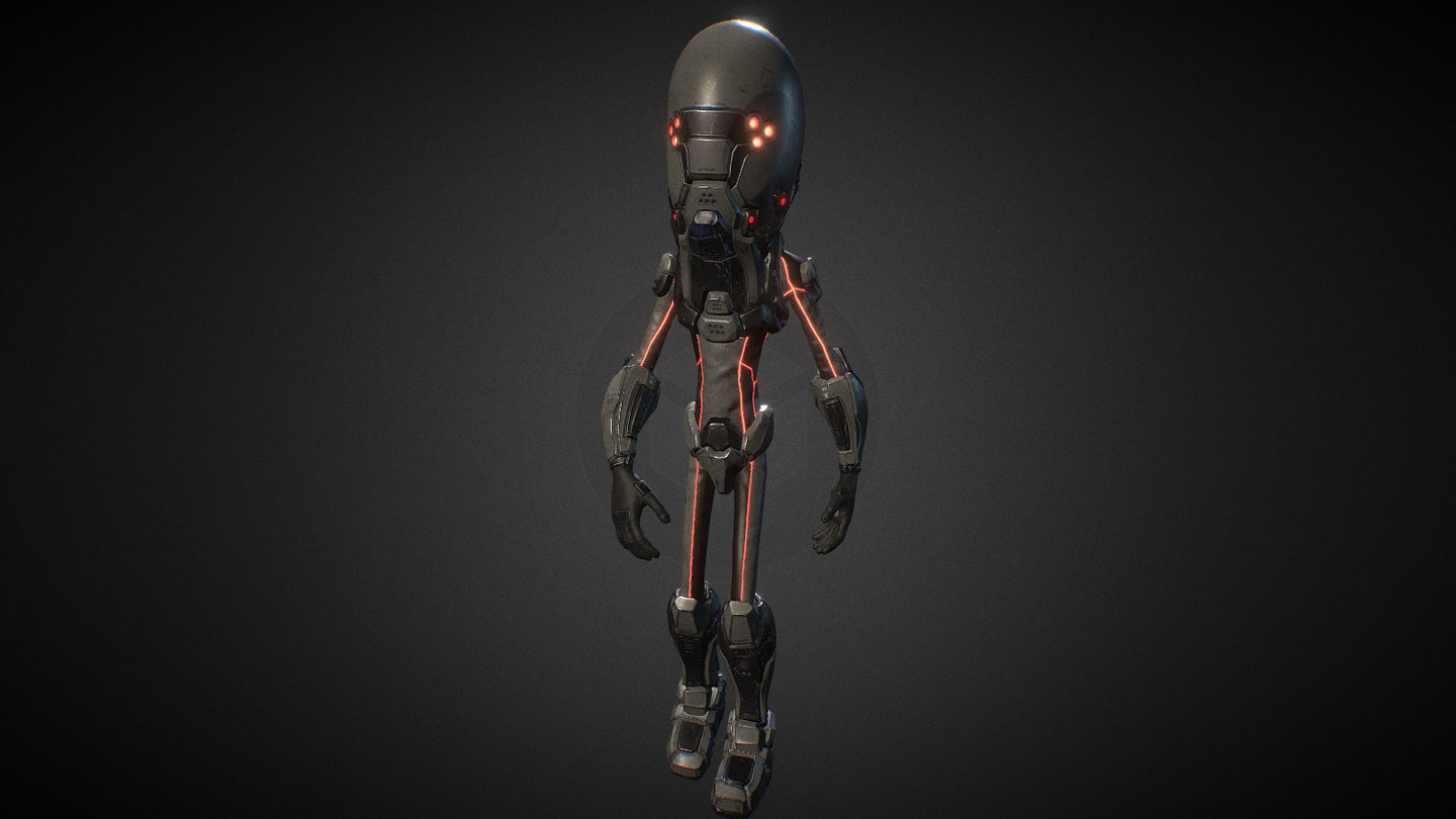 Alien Suite Walking - 3D model by Valentin Yovchev (@spybg) [a27ad90 ...