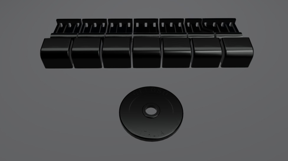 Vintage Radio Buttons - 3D model by elenapierri [a27bc24] - Sketchfab
