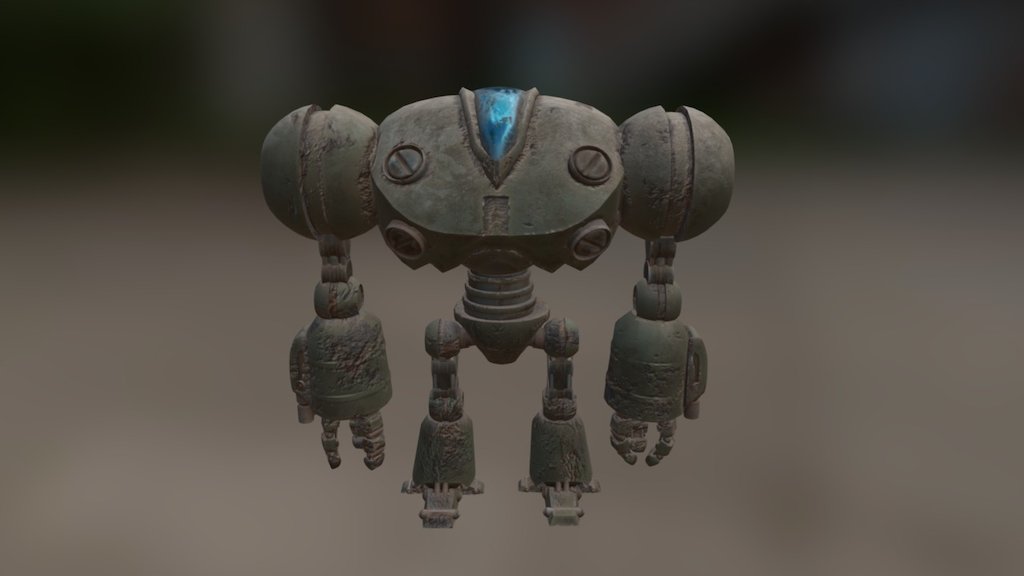 Sentry Robot - 3D model by Caboose3d [a27e253] - Sketchfab