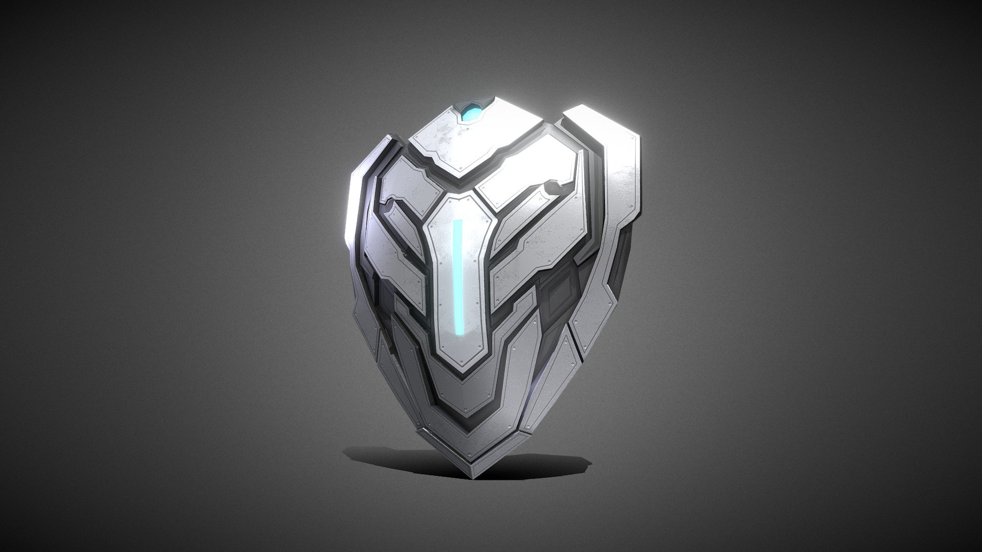 Sci-Fi Shield | IWB - 3D model by Low Poly Models (@LowPolyModelsWorld ...