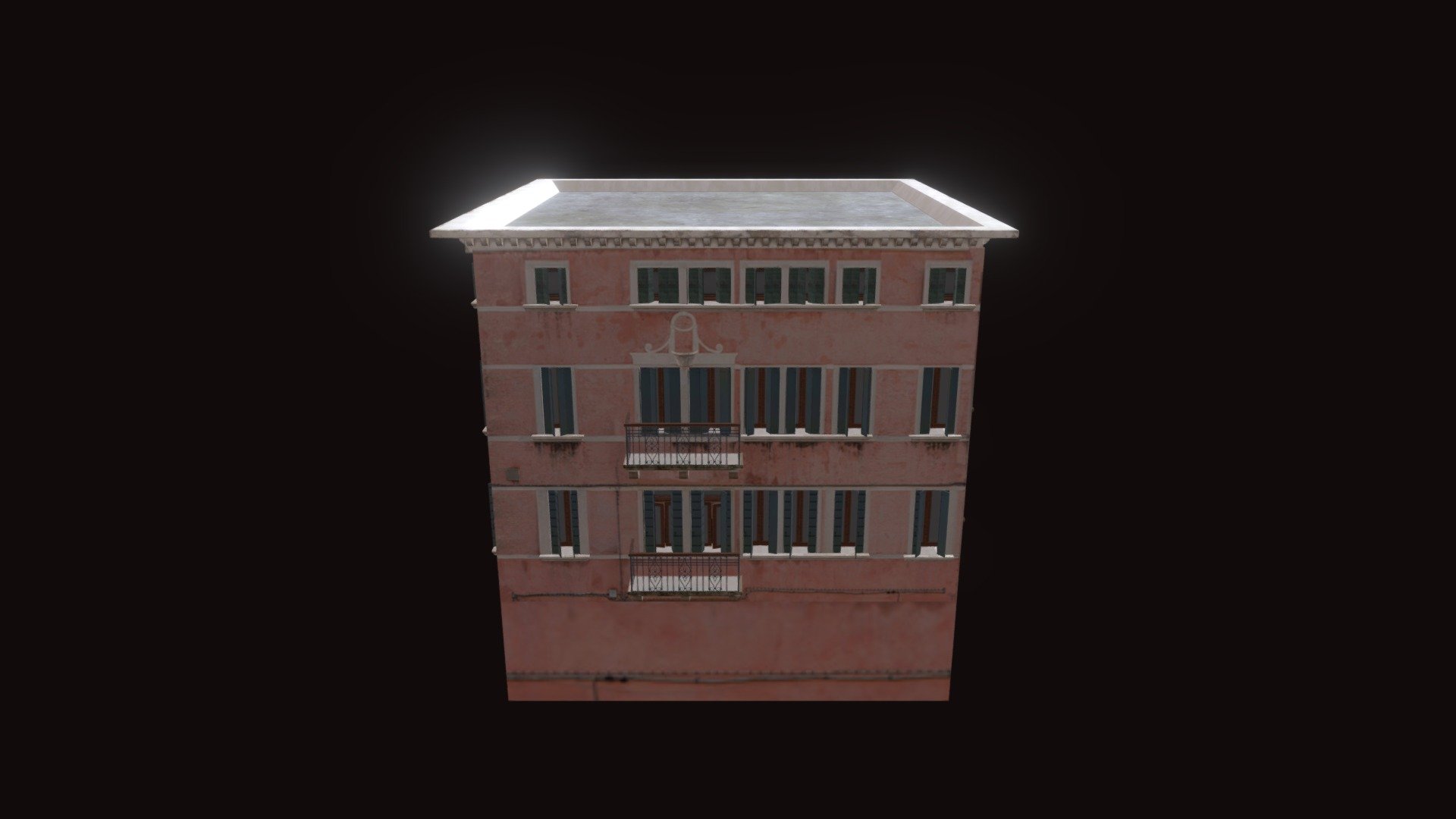 Venice Building - 3D model by mostafasami [a2803bd] - Sketchfab