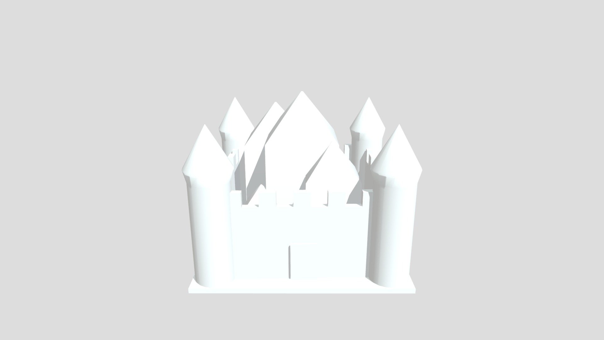 Toy Castle Project - 3D model by roninthatcher [a282384] - Sketchfab