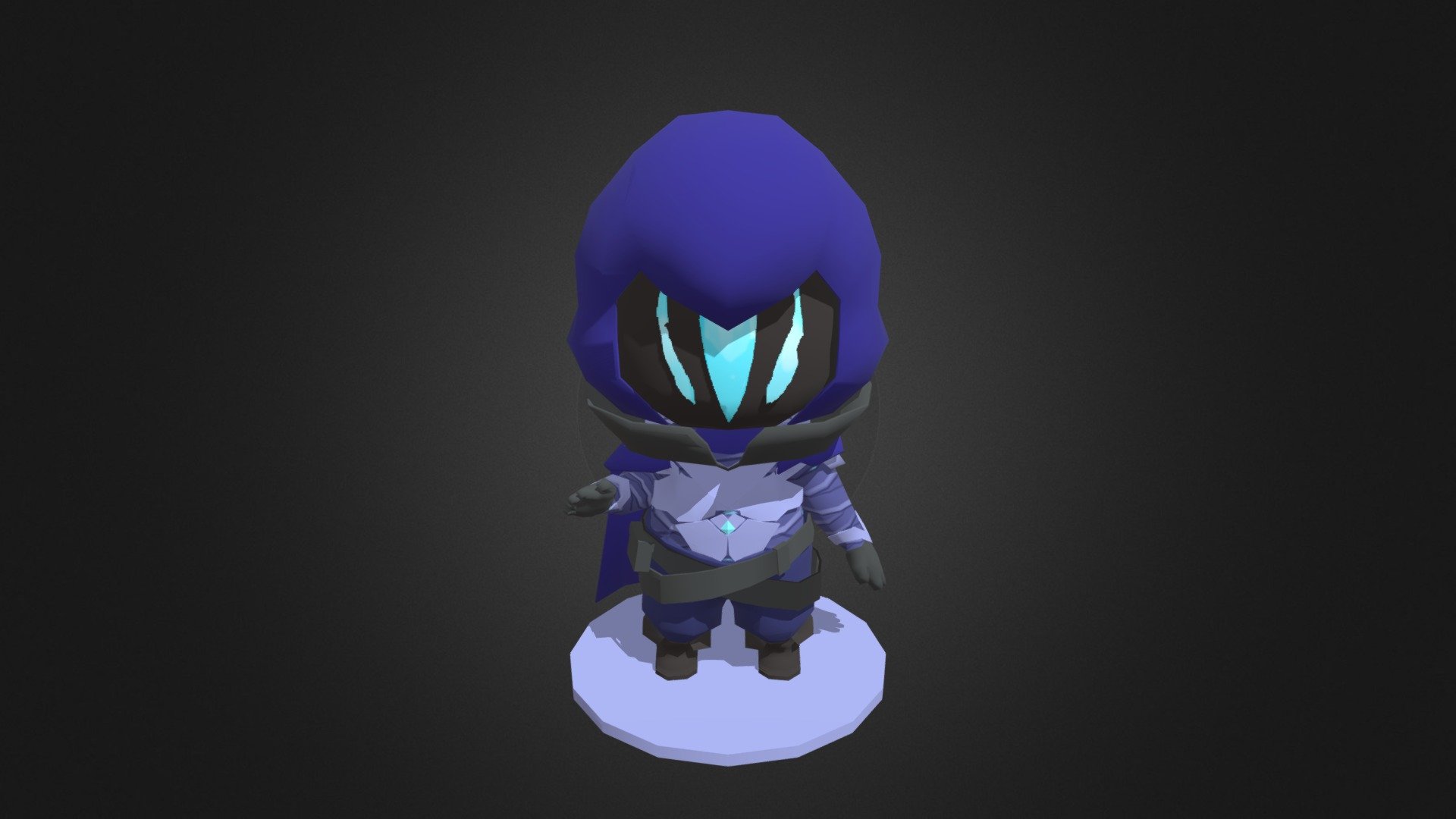 Chibi omen - 3D model by MoebiousII [a2829eb] - Sketchfab