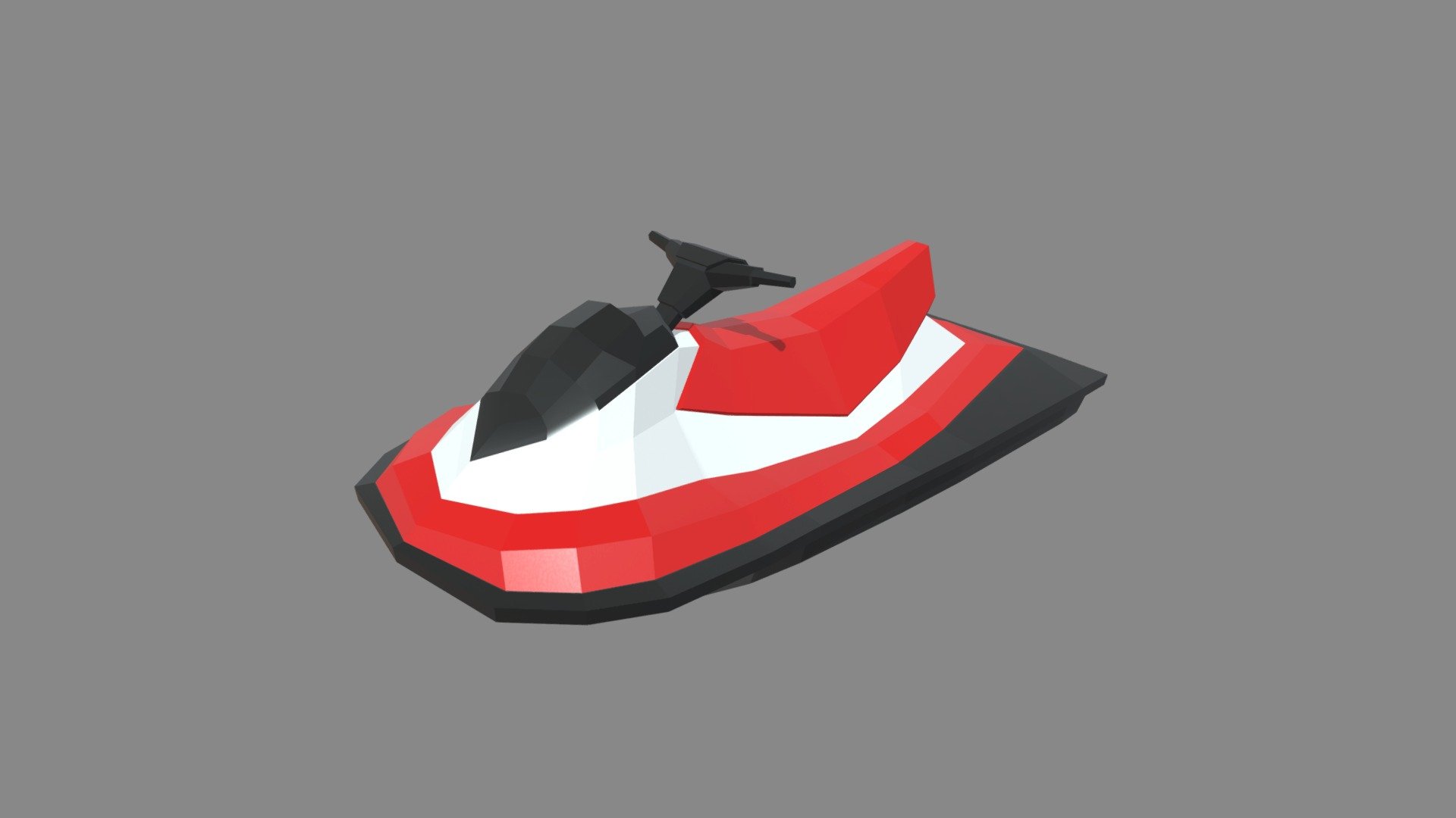 Low Poly Jet Ski 01 - Buy Royalty Free 3D model by ViperJr3D [a284e0a ...