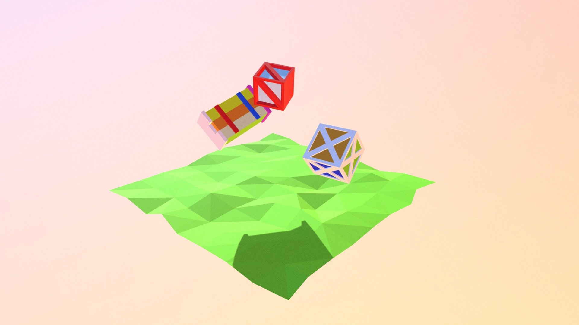 Colorboxes - 3D model by guillemmarimon [a285a43] - Sketchfab