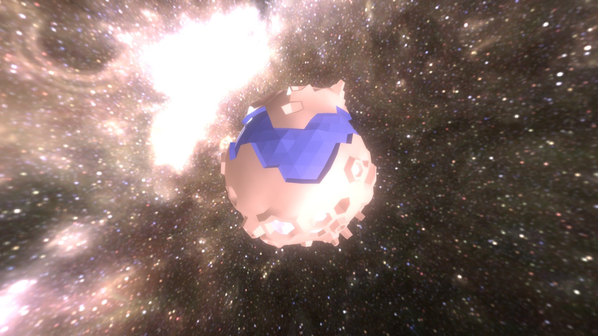 Low Poly Surface Planet - Download Free 3D model by pjkarlik [a286797 ...