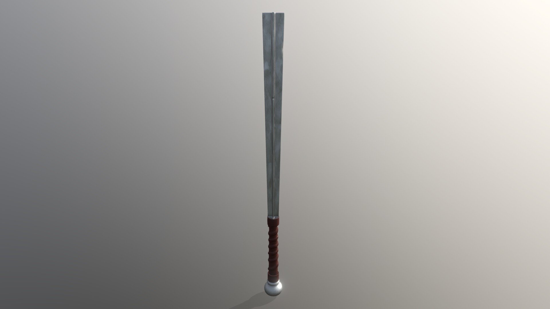 Iron Bat - 3D model by Genetic_irony (@p3ttrak) [a288053] - Sketchfab