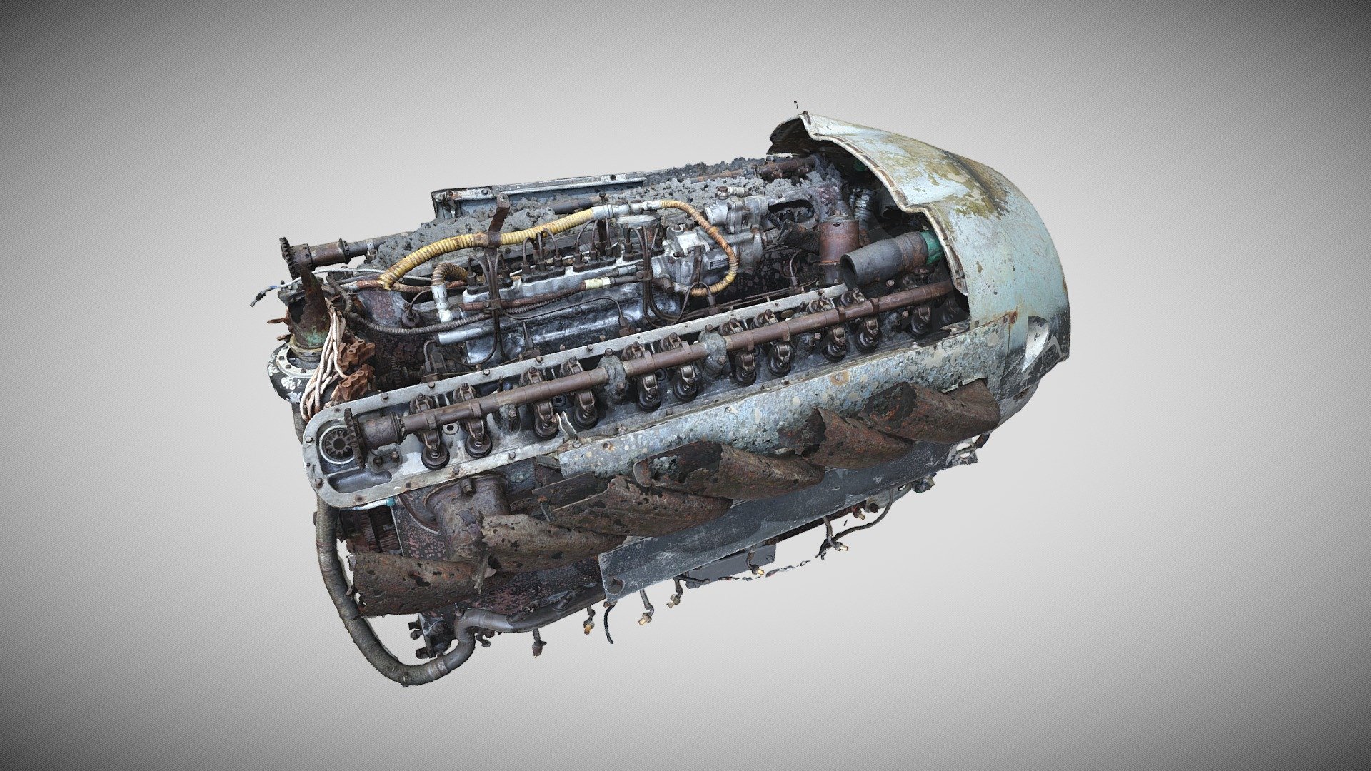 Motor Messerschmitt Me 110 - Download Free 3D model by netgis [a2882bd ...
