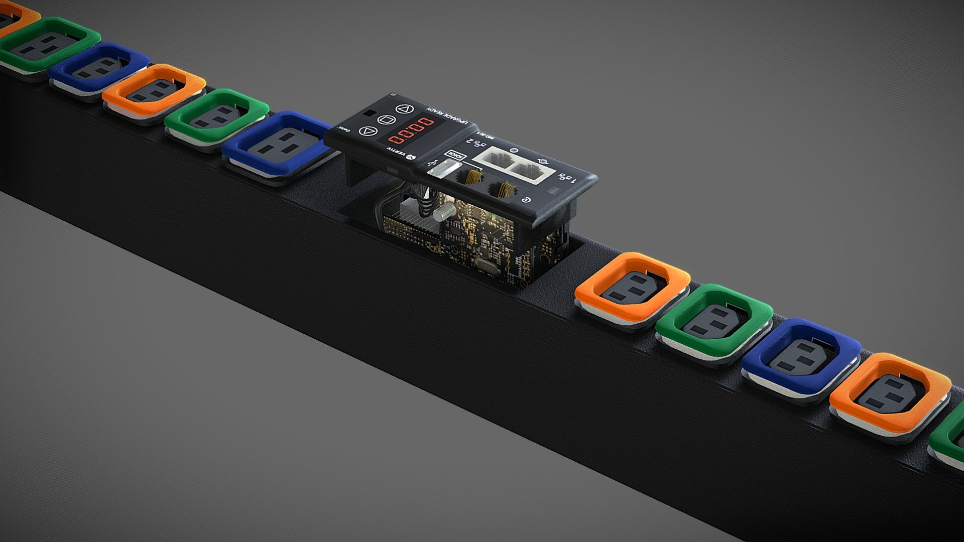 Vertiv™ Geist™ Rack PDU - 3D model by Vertiv [a28bc27] - Sketchfab