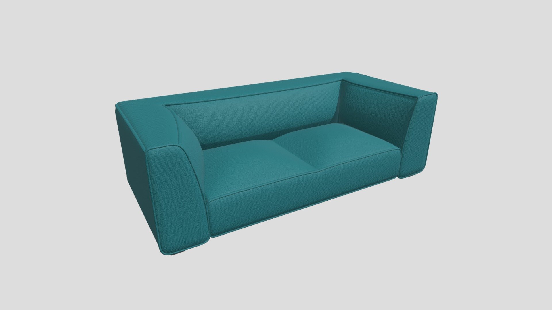 Sofa Two Seater - Download Free 3D model by Md Mahmudur Rahman Bappy ...