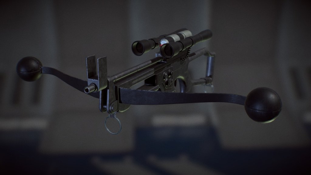 Wookie Bowcaster - 3D model by Austin Crane (Euclid) (@Euclid) [a28dcf6 ...