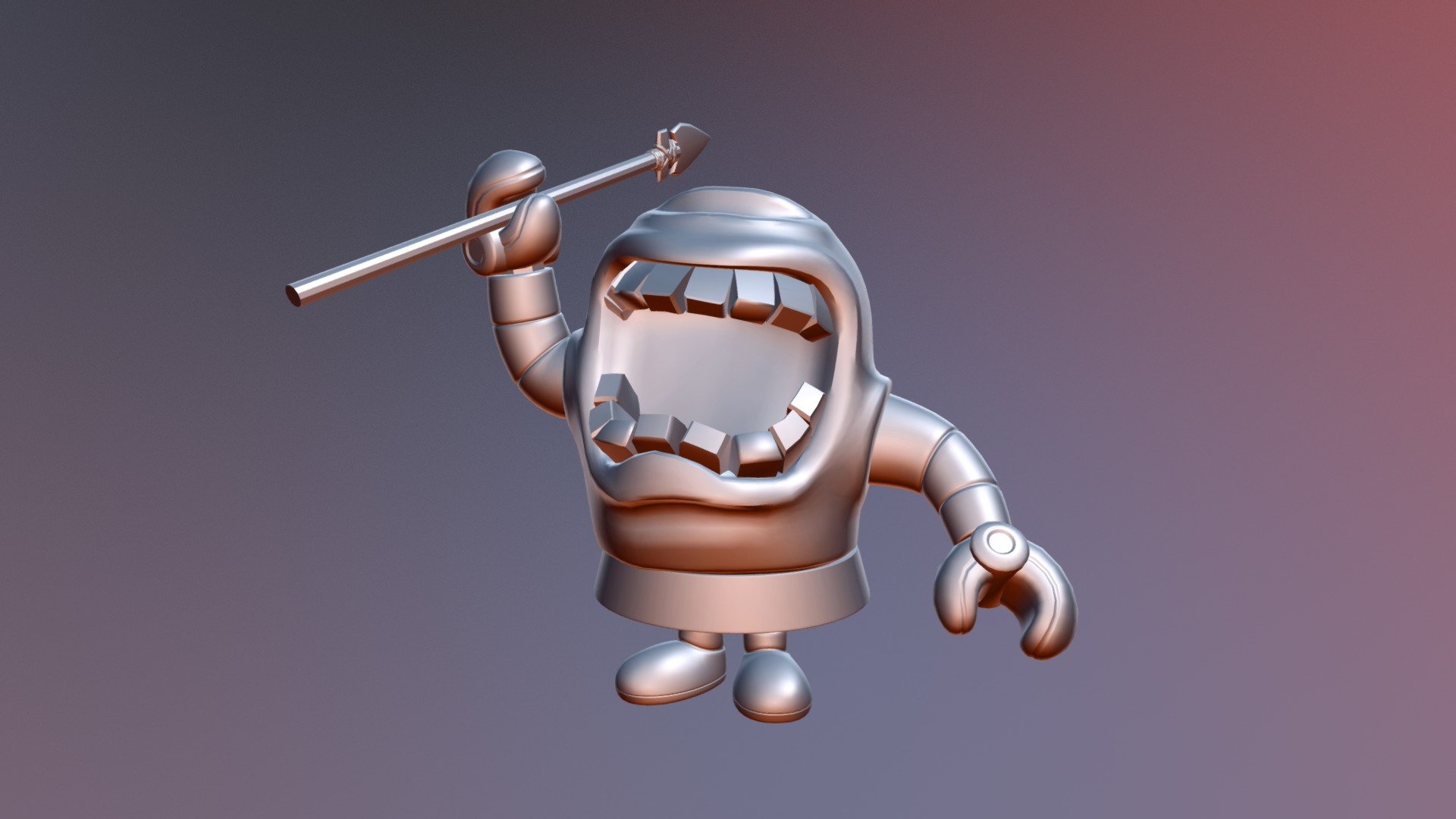tikiBot Maya Base Mesh - 3D model by stevetalkowski [a28e0d5] - Sketchfab