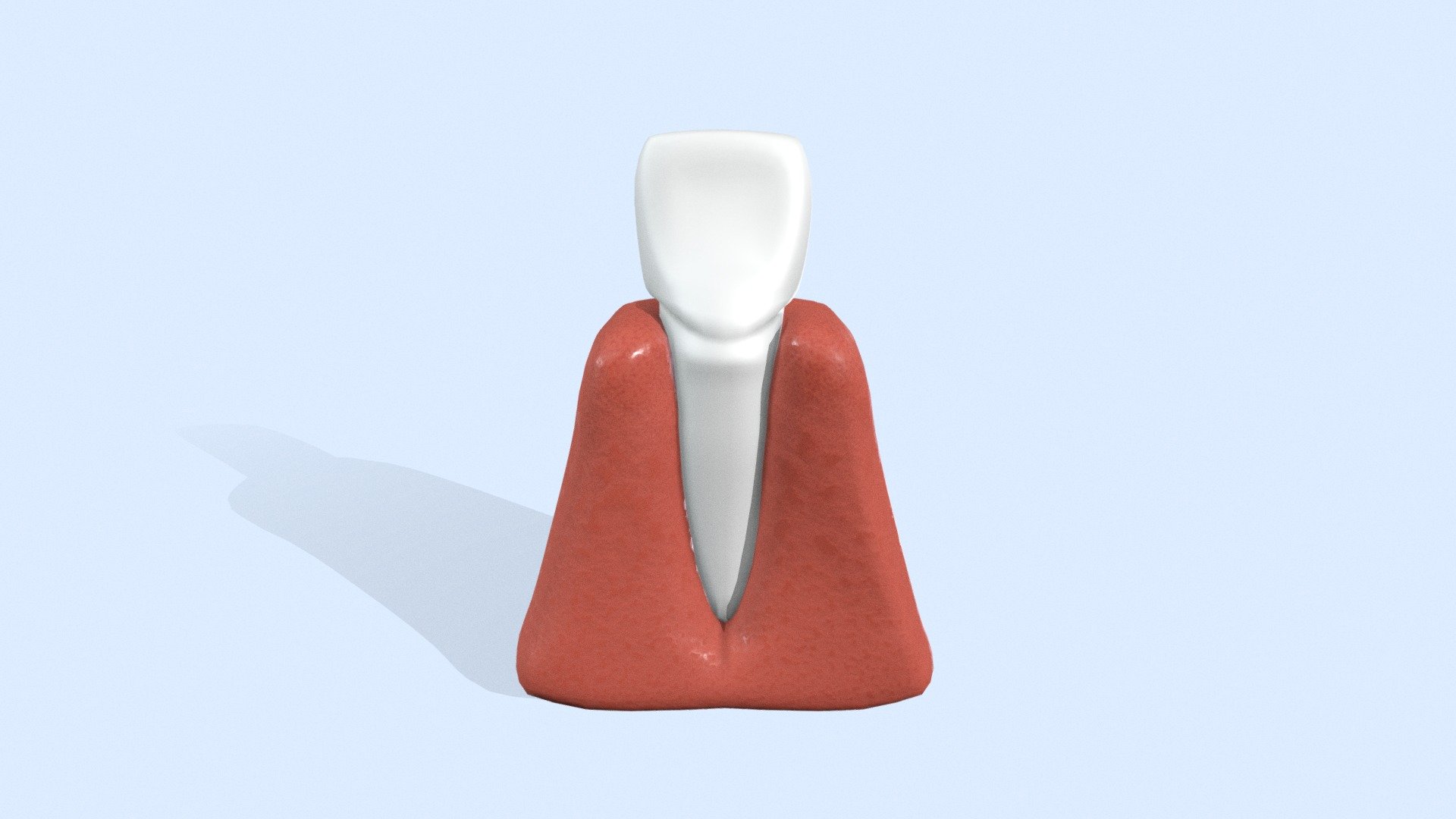 Evolution de la parodontite / periodontitis - 3D model by Theodagan ...