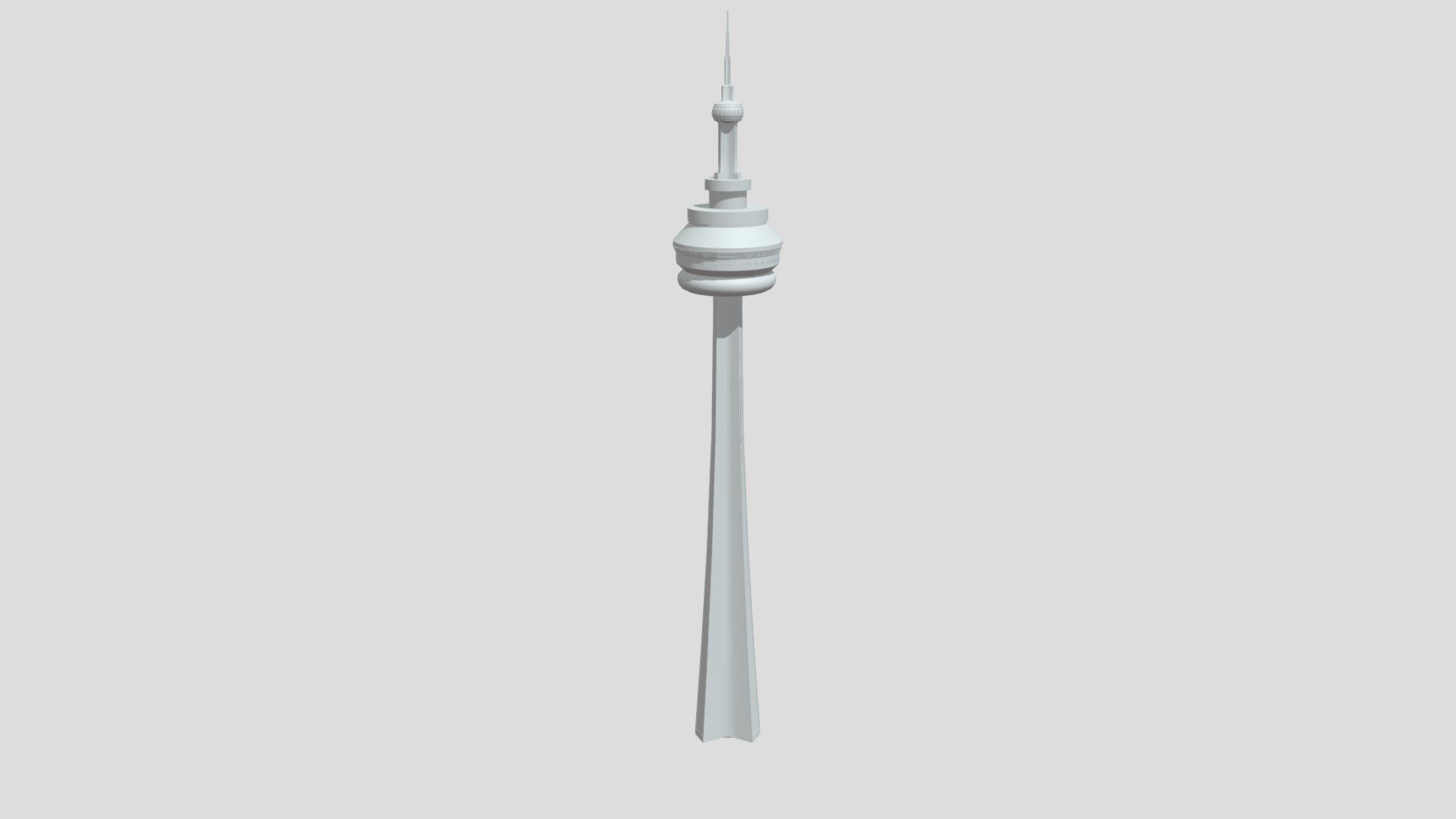 CN Tower - 3D model by Jugal Baraiya (@jd13121999125) [a28ef91] - Sketchfab