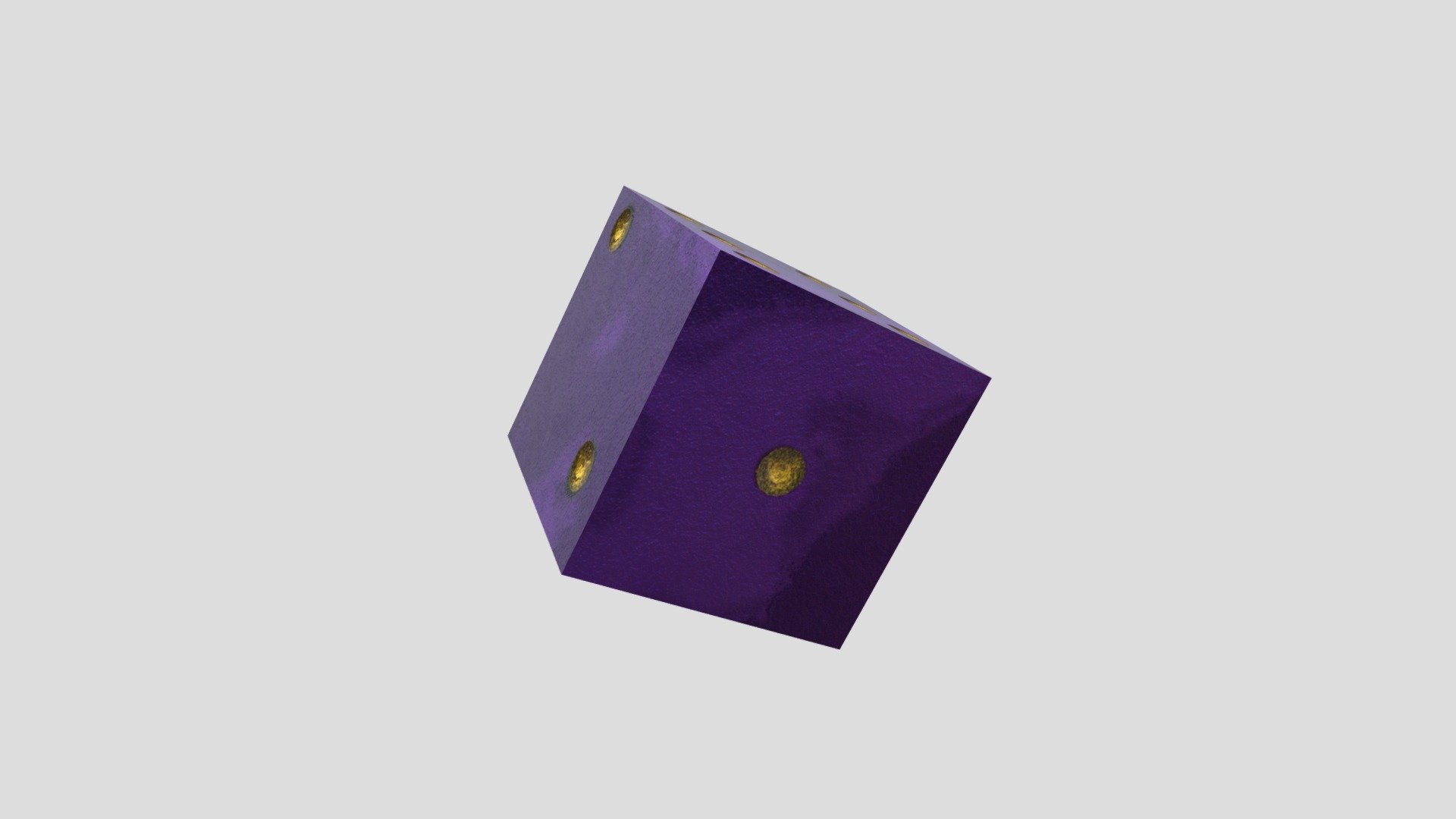 Purple and Gold Fancy Dice - 3D model by ShadeRenard [a290472] - Sketchfab