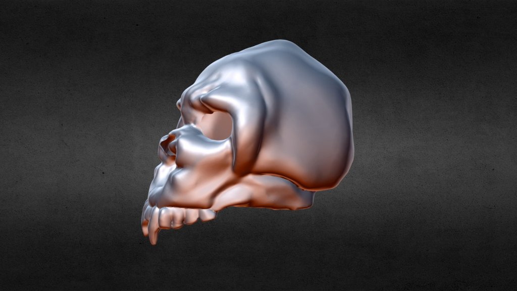 Alien Skull - Download Free 3D model by Mike Rowley (@scrumpy26 ...