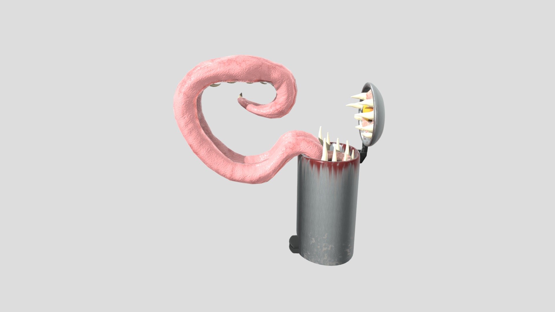 Pedal Bin Mimic - 3D model by MaximusStudimus [a294ffb] - Sketchfab