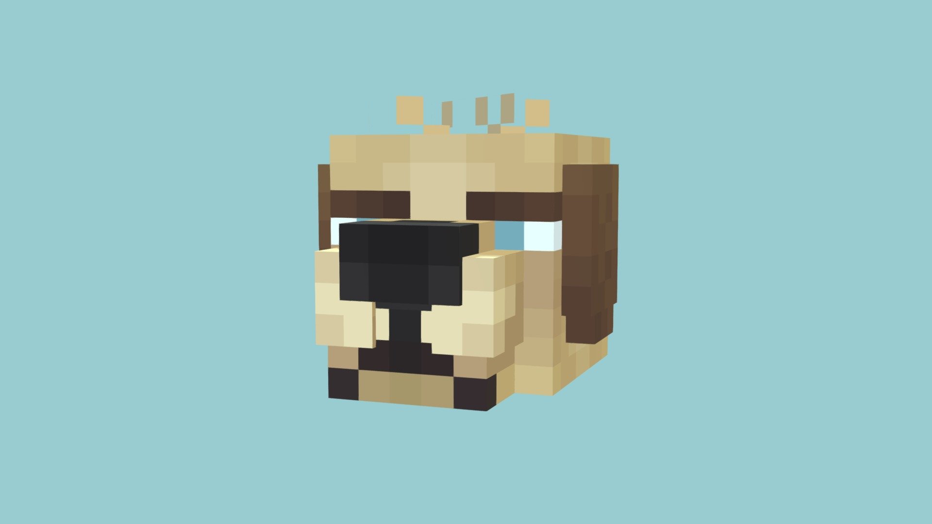 Wu Dog Head (Minecraft Item) - 3D model by Bdog / Brandon (@01bdog20 ...