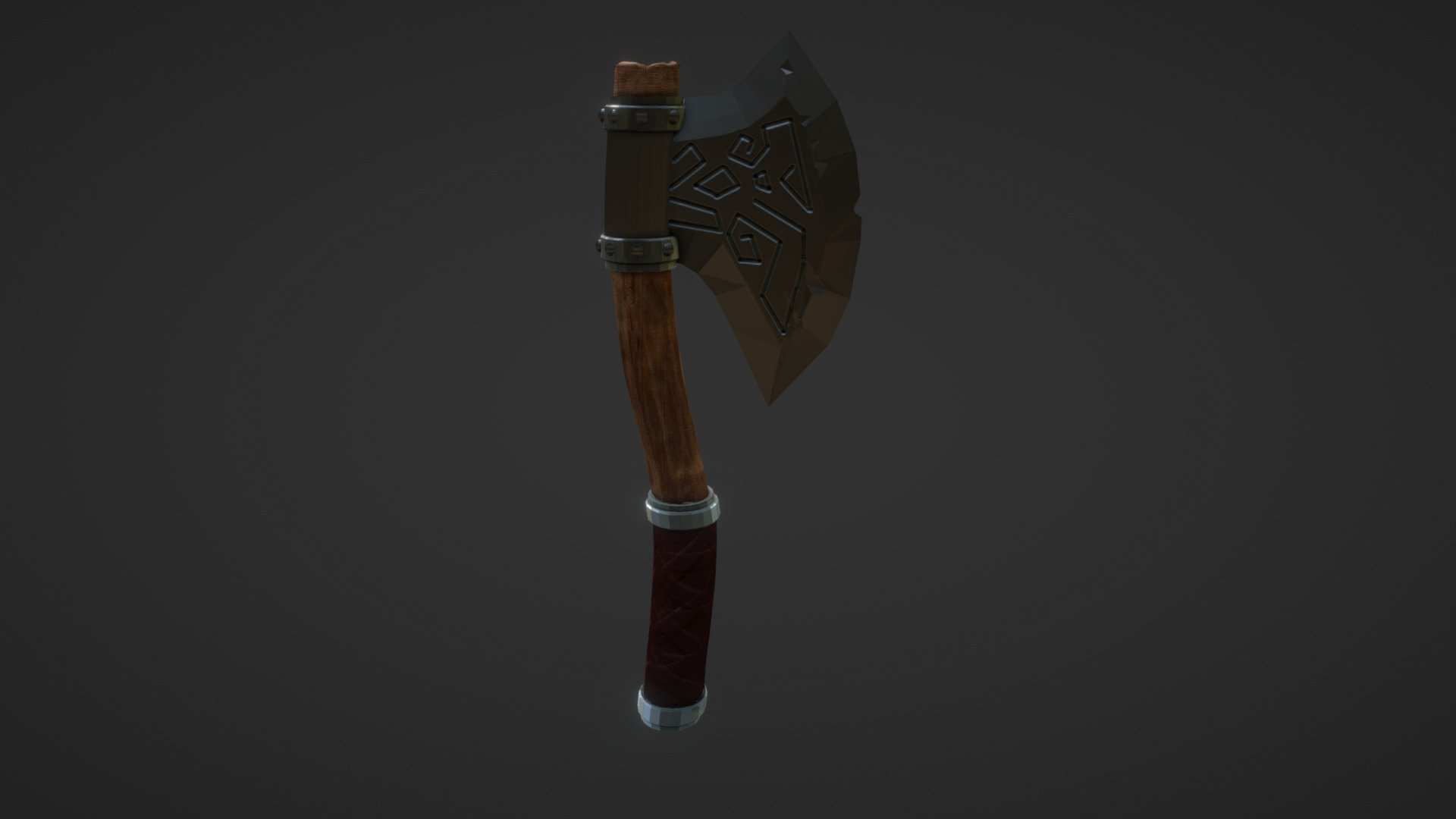 Stylized Axe - 3D model by lukegaskill [a29773a] - Sketchfab
