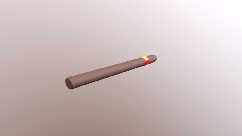 Cigar - 3D model by Sonnypie [a297cac] - Sketchfab