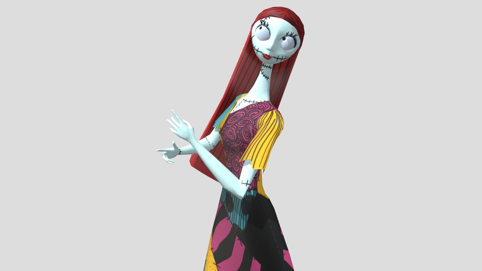 Sally pose - Download Free 3D model by colinmaya [a2981c6] - Sketchfab