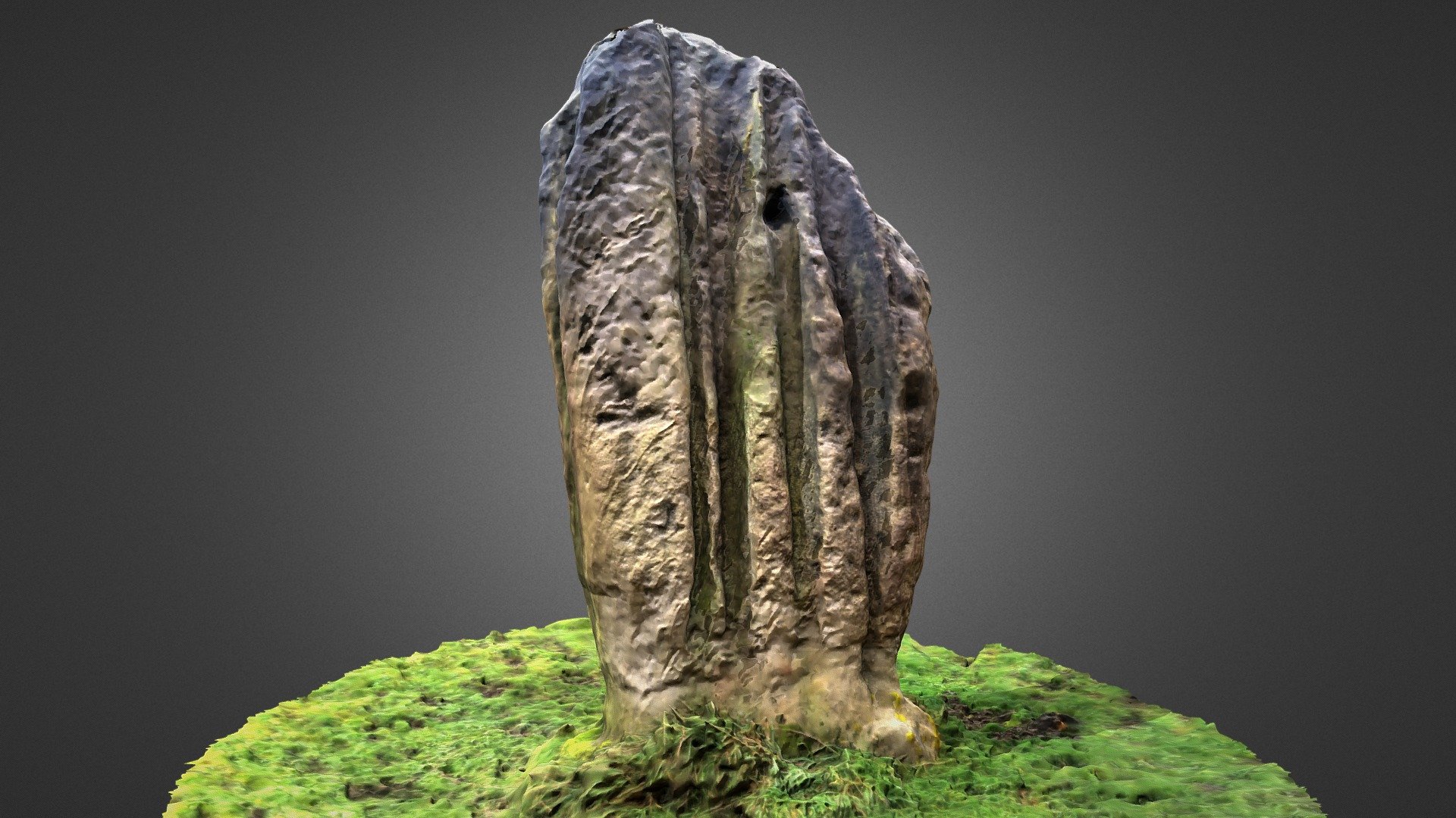 Tuilyies Standing Stone, Fife, Scotland - Download Free 3D model by ...