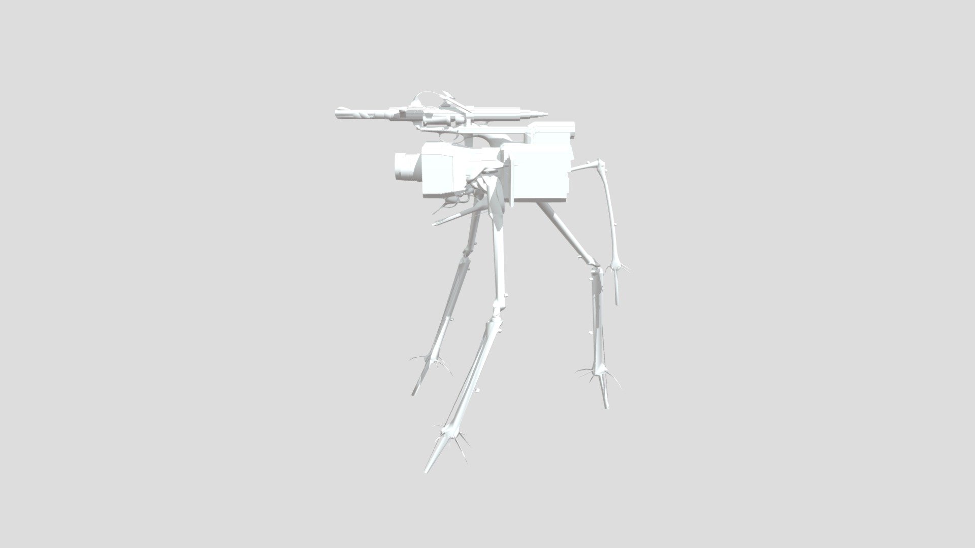 Camera Strider - Download Free 3D model by AspAscon3D (@Arrogant3DAsp ...