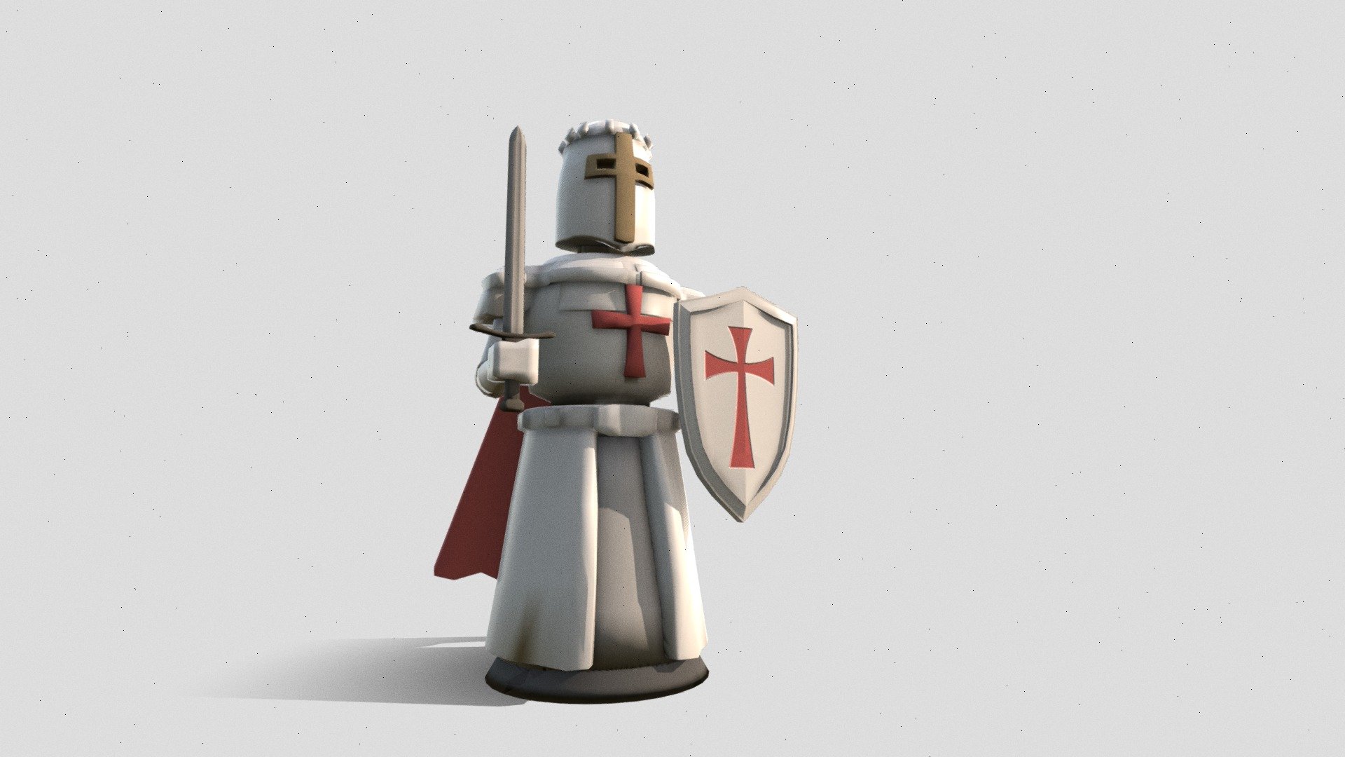 knight templar - 3D model by himzu bavic (@bavic420) [a29944d] - Sketchfab
