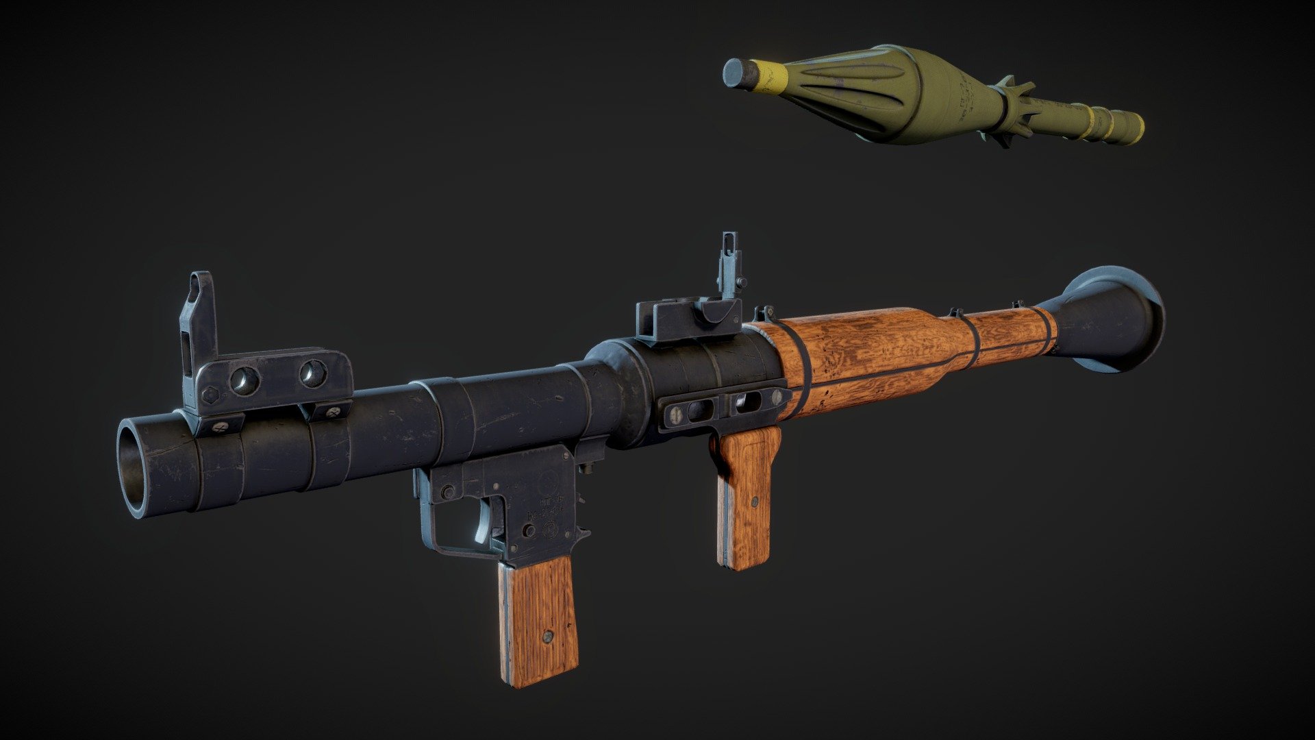Real Time RPG-7 - 3D model by Bryan Hazzard (@WatThaDeuce) [a299e2e ...
