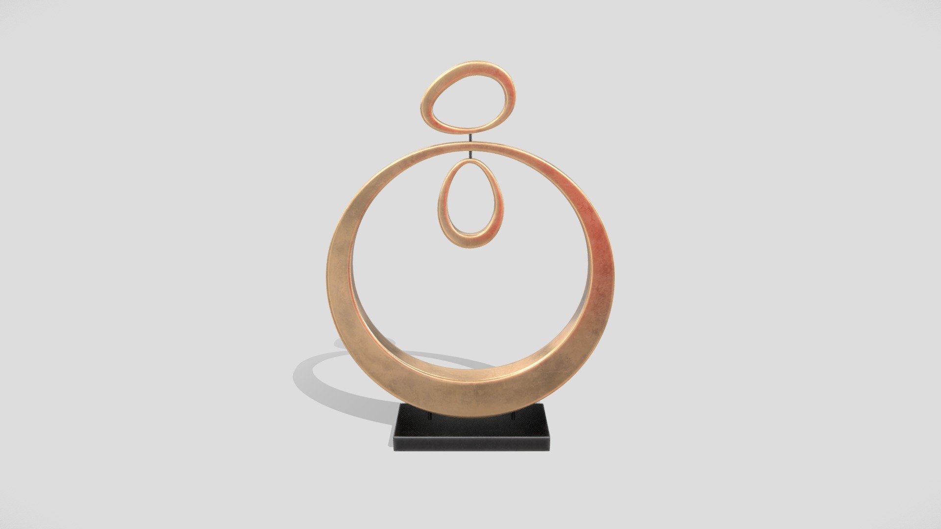 Modern Abstract Metal Art Sculpture 11 - 3D model by gogoskilla ...