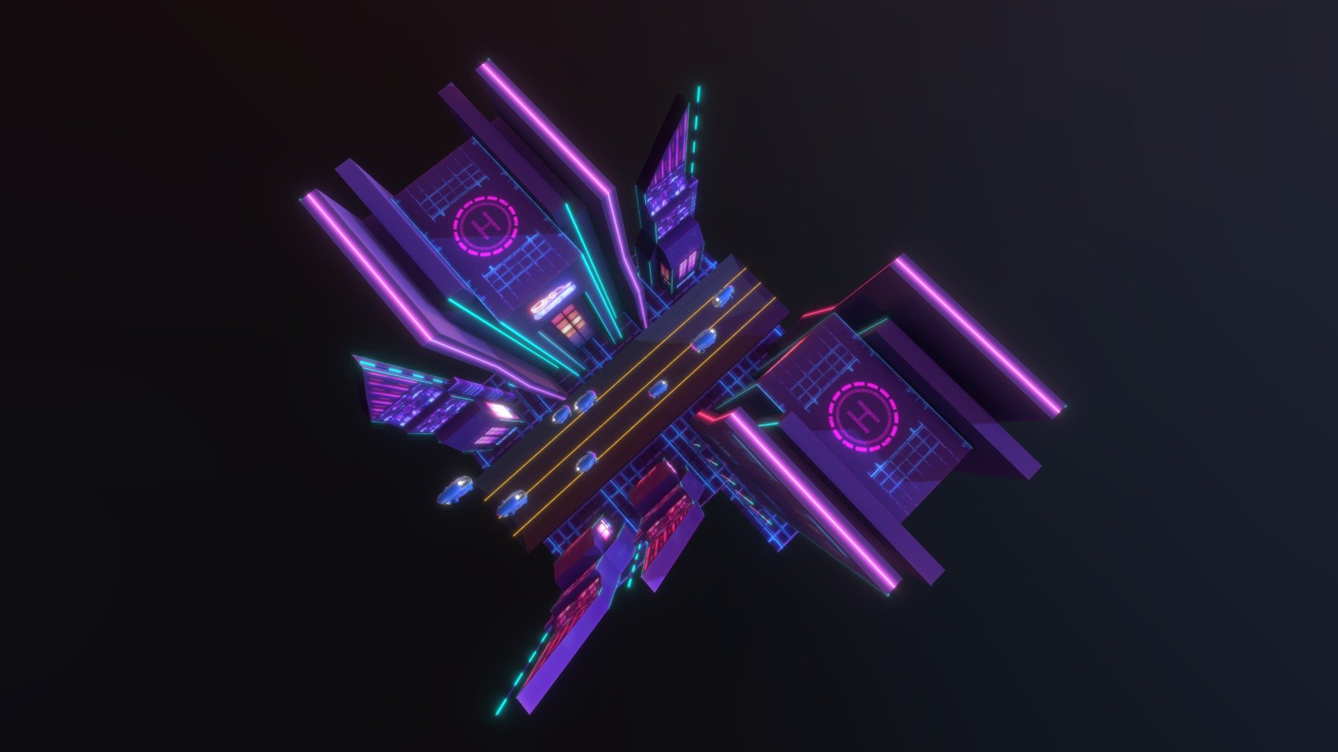 City - 3D model by paix (@baristurkmen) [a29c628] - Sketchfab